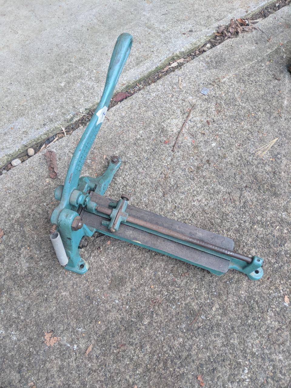 Lot #110: Craftsman Slug Cutter - Columbus, OH - WireBids